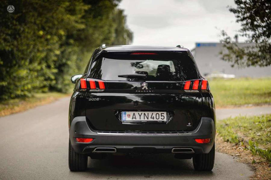 Melns Peugeot 5008 2018 Kauņa, ar dzinēja tilpumu 1.60 L un nobraukumu 140 tūkst. km par 13700 €, foto 28 vietnē AUTOMOTO.COM.LV