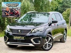 Black Peugeot 5008 2018 in Siauliai, with an engine capacity of 1.50 L and mileage of 182 thousand km for 14500 €, photo 3 on AUTOMOTO.COM.LV