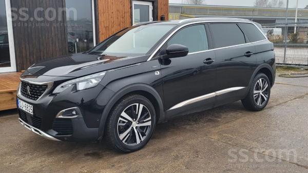 Melns Peugeot 5008 2019 Rīga, ar dzinēja tilpumu 1.60 L un nobraukumu 181 tūkst. km par 14900 €, foto 3 vietnē AUTOMOTO.COM.LV