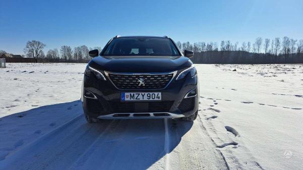 Melns Peugeot 5008 2019 Viļņa, ar dzinēja tilpumu 2.00 L un nobraukumu 250 tūkst. km par 13900 €, foto 1 vietnē AUTOMOTO.COM.LV