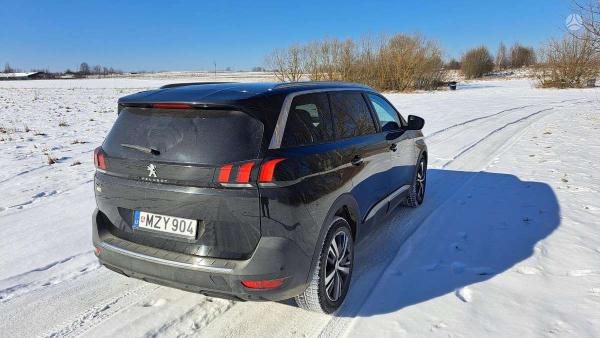 Melns Peugeot 5008 2019 Viļņa, ar dzinēja tilpumu 2.00 L un nobraukumu 250 tūkst. km par 13900 €, foto 5 vietnē AUTOMOTO.COM.LV