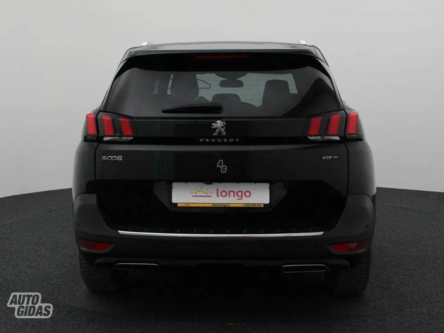 Black Peugeot 5008 2019 in Vilnius, with an engine capacity of 2.00 L and mileage of 201 thousand km for 19099 €, photo 6 on AUTOMOTO.COM.LV
