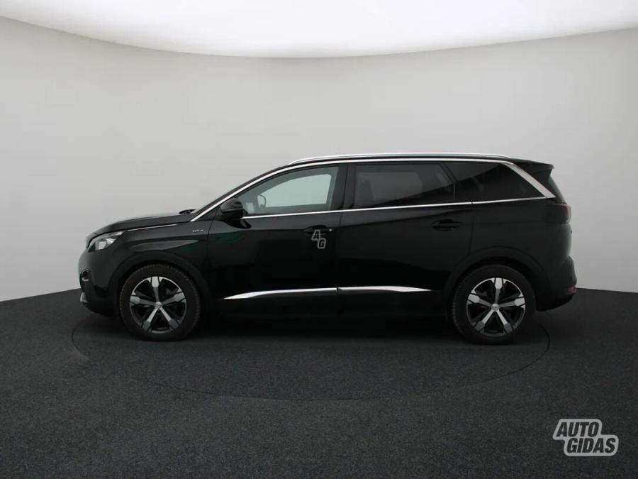 Black Peugeot 5008 2019 in Vilnius, with an engine capacity of 2.00 L and mileage of 201 thousand km for 19099 €, photo 7 on AUTOMOTO.COM.LV