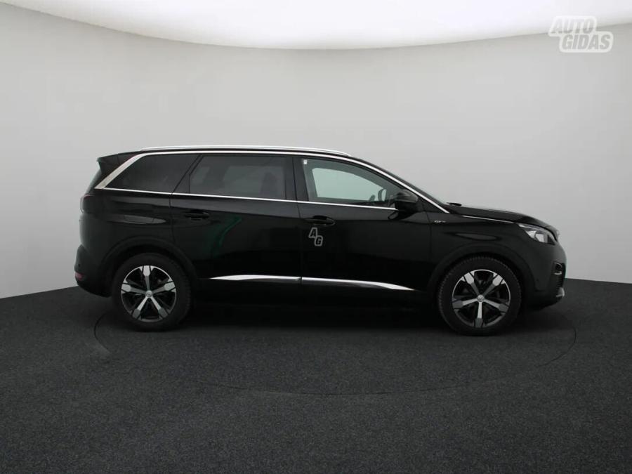 Black Peugeot 5008 2019 in Vilnius, with an engine capacity of 2.00 L and mileage of 201 thousand km for 19099 €, photo 10 on AUTOMOTO.COM.LV