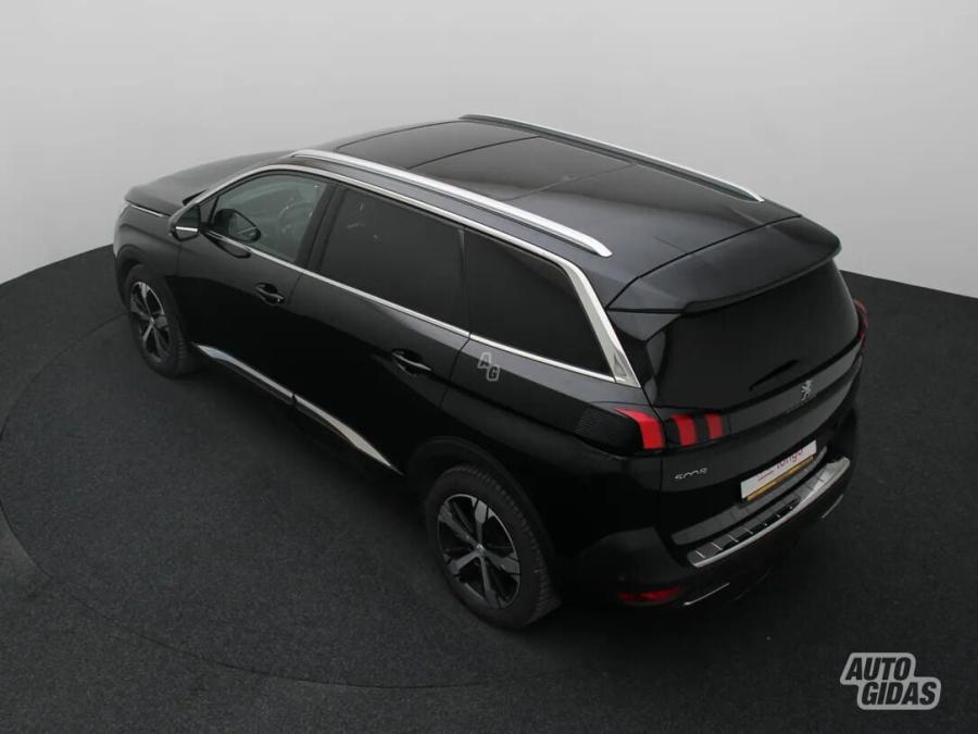 Black Peugeot 5008 2019 in Vilnius, with an engine capacity of 2.00 L and mileage of 201 thousand km for 19099 €, photo 13 on AUTOMOTO.COM.LV