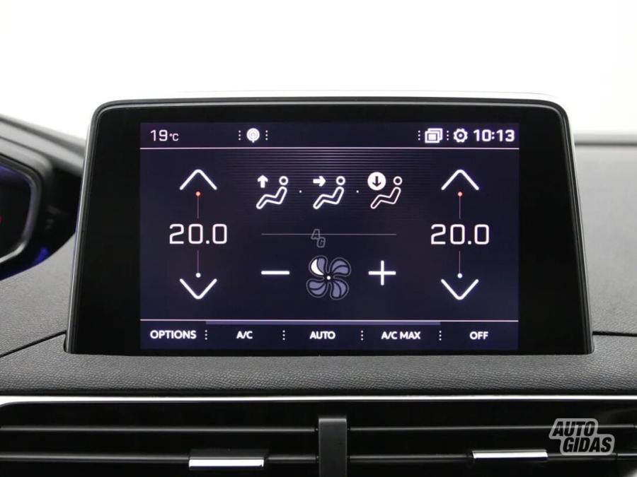 Black Peugeot 5008 2019 in Vilnius, with an engine capacity of 2.00 L and mileage of 201 thousand km for 19099 €, photo 22 on AUTOMOTO.COM.LV