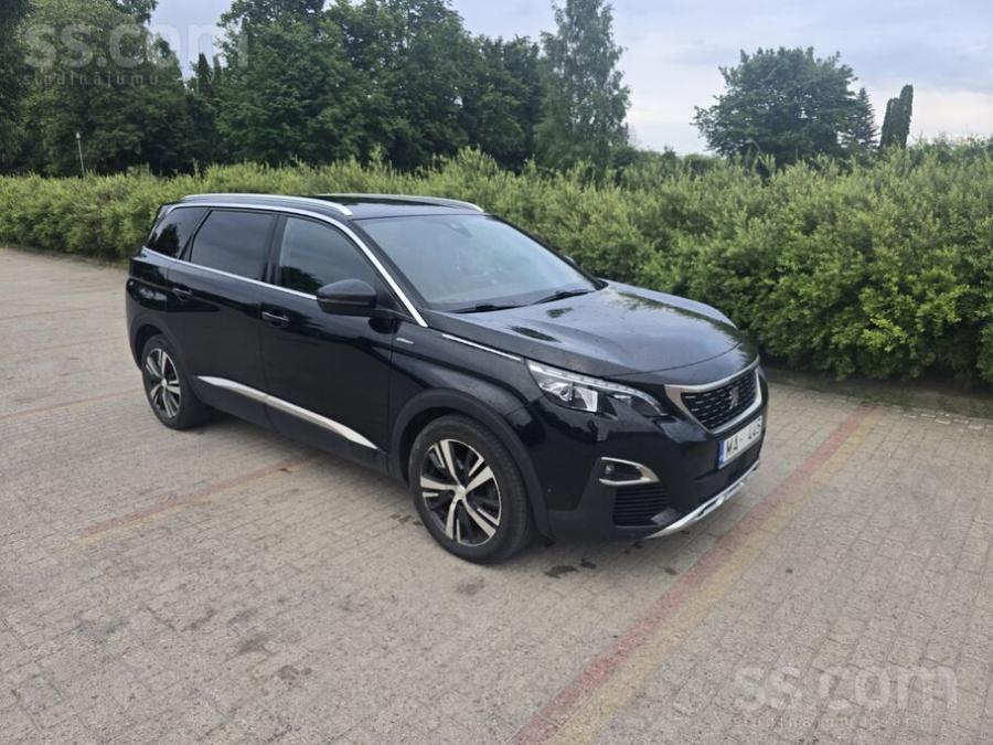 Melns Peugeot 5008 2019 Rīga, ar dzinēja tilpumu 1.50 L un nobraukumu 239 tūkst. km par 11500 €, foto 1 vietnē AUTOMOTO.COM.LV