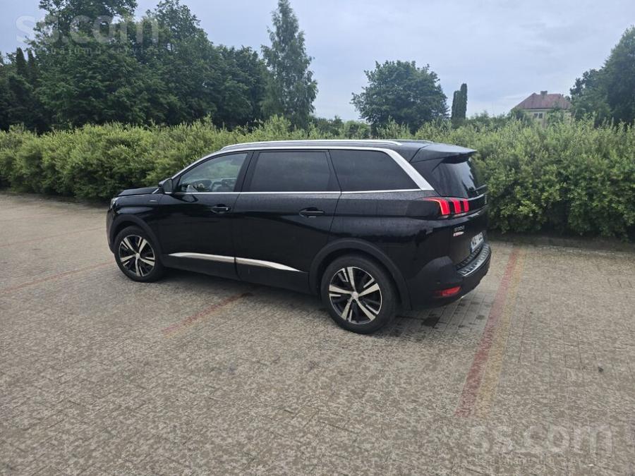 Melns Peugeot 5008 2019 Rīga, ar dzinēja tilpumu 1.50 L un nobraukumu 239 tūkst. km par 11500 €, foto 5 vietnē AUTOMOTO.COM.LV