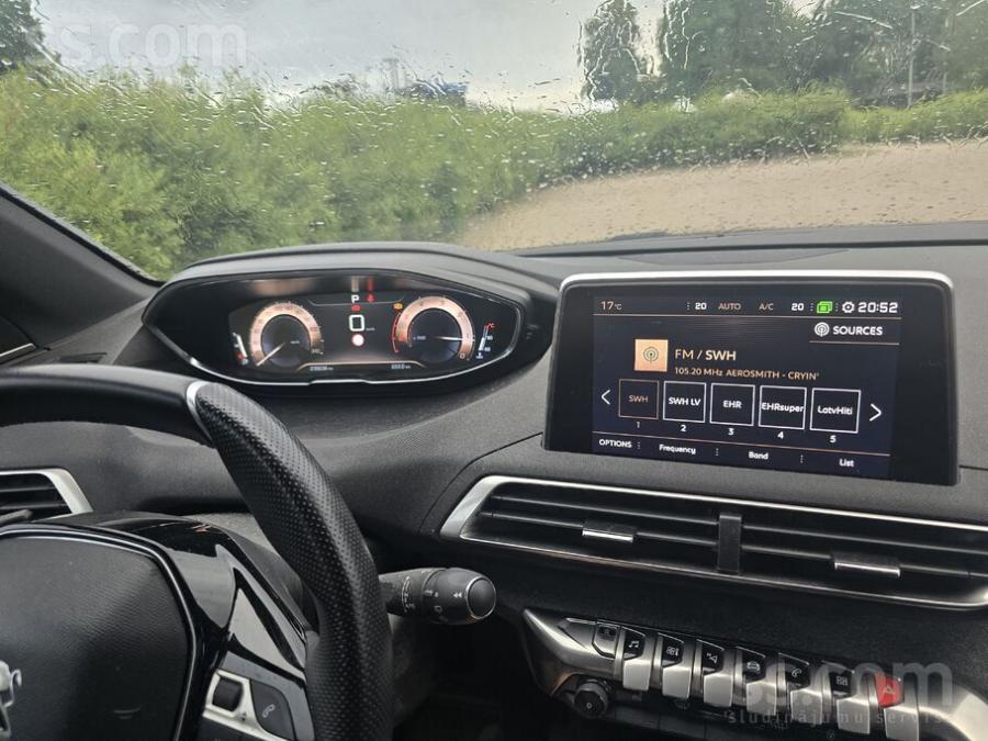 Melns Peugeot 5008 2019 Rīga, ar dzinēja tilpumu 1.50 L un nobraukumu 239 tūkst. km par 11500 €, foto 7 vietnē AUTOMOTO.COM.LV