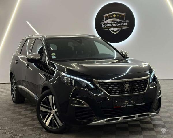 Melns Peugeot 5008 2019 Marijampole, ar dzinēja tilpumu 2.00 L un nobraukumu 251 tūkst. km par 16999 €, foto 1 vietnē AUTOMOTO.COM.LV
