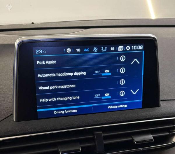Melns Peugeot 5008 2019 Marijampole, ar dzinēja tilpumu 2.00 L un nobraukumu 251 tūkst. km par 16999 €, foto 8 vietnē AUTOMOTO.COM.LV