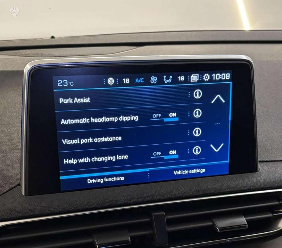 Melns Peugeot 5008 2019 Marijampole, ar dzinēja tilpumu 2.00 L un nobraukumu 251 tūkst. km par 16999 €, foto 9 vietnē AUTOMOTO.COM.LV