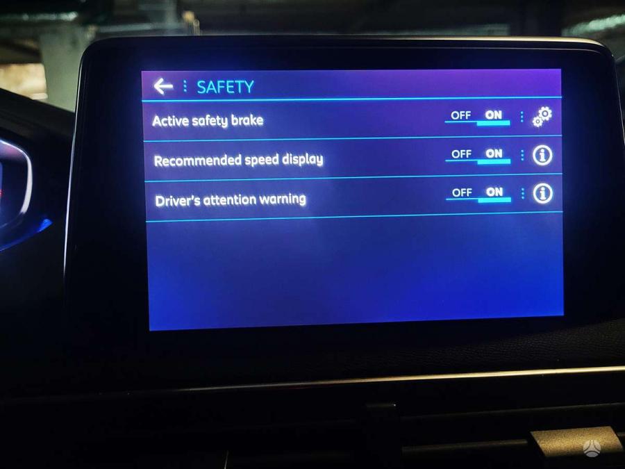 Melns Peugeot 5008 2019 Viļņa, ar dzinēja tilpumu 1.20 L un nobraukumu 140 tūkst. km par 10550 €, foto 17 vietnē AUTOMOTO.COM.LV