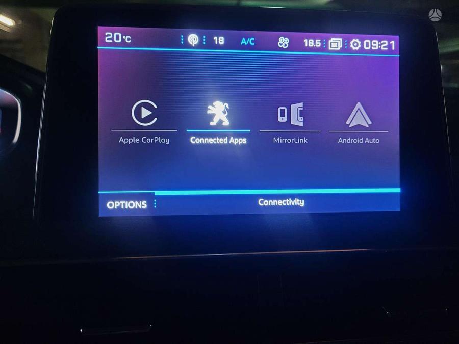 Melns Peugeot 5008 2019 Viļņa, ar dzinēja tilpumu 1.20 L un nobraukumu 140 tūkst. km par 10550 €, foto 19 vietnē AUTOMOTO.COM.LV