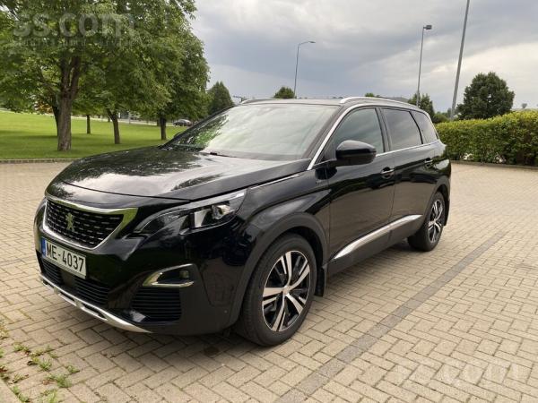 Melns Peugeot 5008 2019 Rīga, ar dzinēja tilpumu 1.60 L un nobraukumu 87 tūkst. km par 15700 €, foto 1 vietnē AUTOMOTO.COM.LV