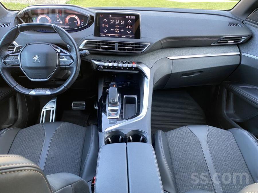 Черный Пежо 5008 2019 в Рига, объемом двигателя 1.60 л и пробегом 87 тыс. км за 15700 €, фото 6 на AUTOMOTO.COM.LV
