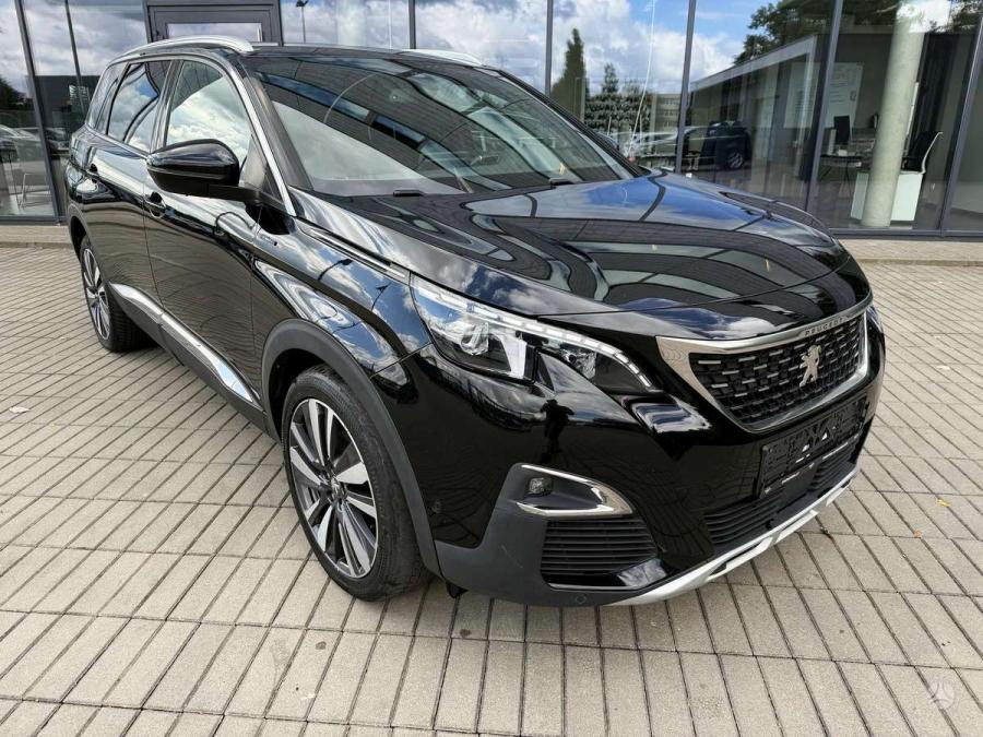 Черный Пежо 5008 2019 в Каунас, объемом двигателя 1.20 л и пробегом 173 тыс. км за 11200 €, фото 3 на AUTOMOTO.COM.LV
