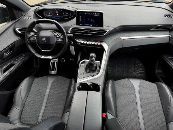 Black Peugeot 5008 2019 in Kaunas, with an engine capacity of 1.20 L and mileage of 173 thousand km for 11200 €, photo 10 on AUTOMOTO.COM.LV