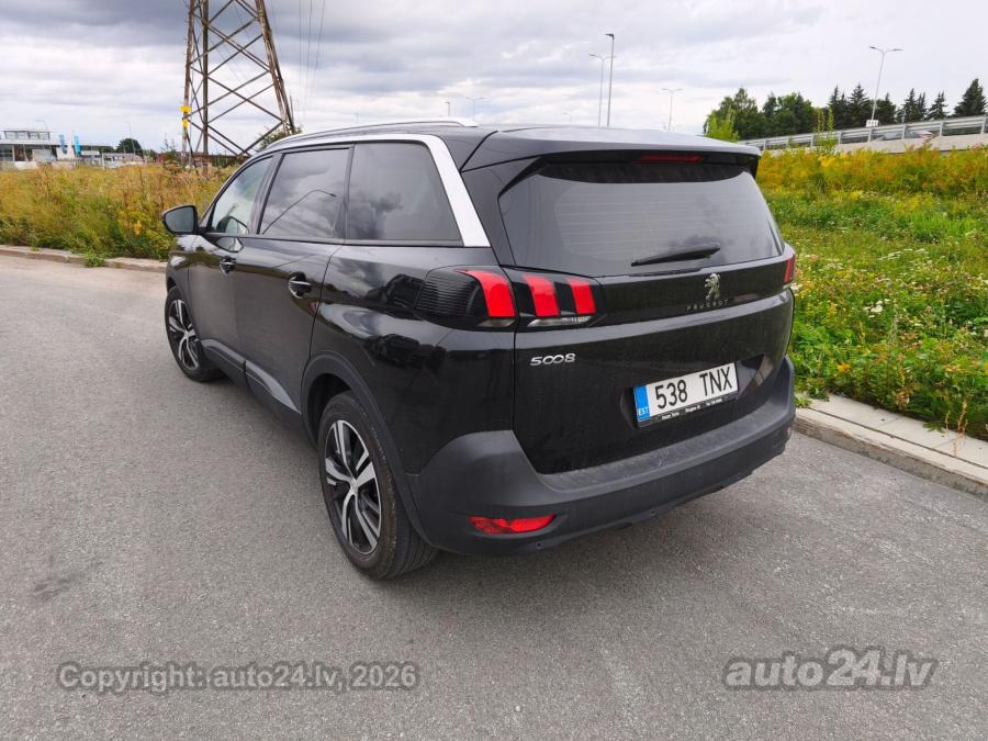 Melns Peugeot 5008 2019 Tallina, ar dzinēja tilpumu 1.50 L un nobraukumu 130 tūkst. km par 16500 €, foto 1 vietnē AUTOMOTO.COM.LV