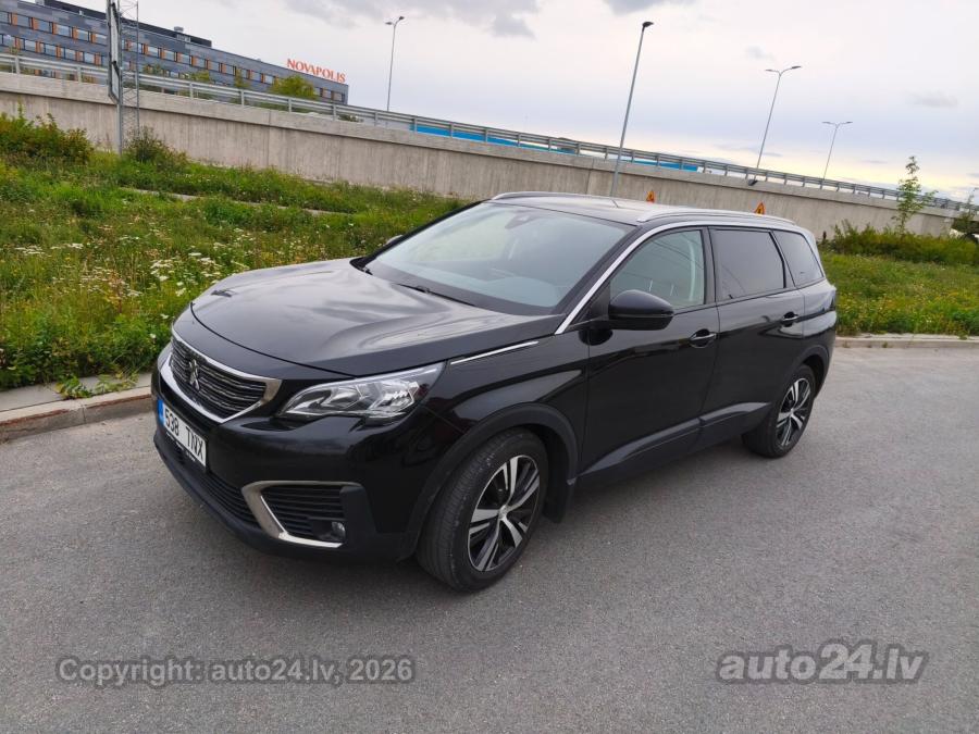 Melns Peugeot 5008 2019 Tallina, ar dzinēja tilpumu 1.50 L un nobraukumu 130 tūkst. km par 16500 €, foto 3 vietnē AUTOMOTO.COM.LV