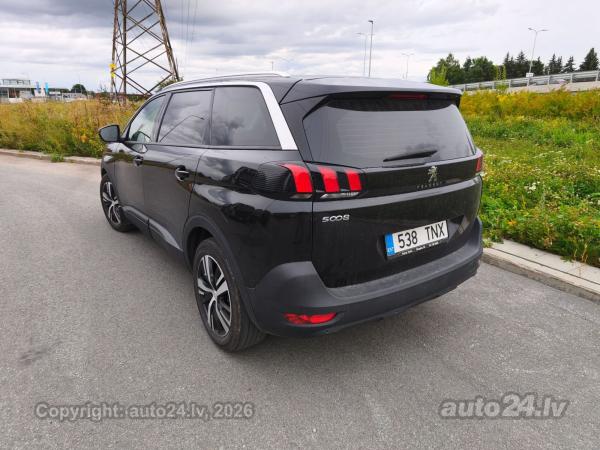 Black Peugeot 5008 2019 in Tallinn, with an engine capacity of 1.50 L and mileage of 130 thousand km for 16500 €, photo 1 on AUTOMOTO.COM.LV
