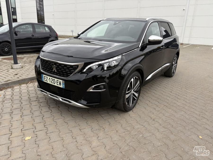 Melns Peugeot 5008 2019 Kauņa, ar dzinēja tilpumu 2.00 L un nobraukumu 197 tūkst. km par 14800 €, foto 3 vietnē AUTOMOTO.COM.LV