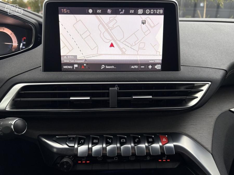 Melns Peugeot 5008 2019 Kauņa, ar dzinēja tilpumu 2.00 L un nobraukumu 197 tūkst. km par 14800 €, foto 15 vietnē AUTOMOTO.COM.LV