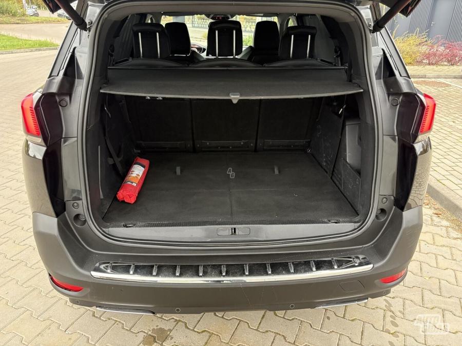 Melns Peugeot 5008 2019 Kauņa, ar dzinēja tilpumu 2.00 L un nobraukumu 197 tūkst. km par 14800 €, foto 21 vietnē AUTOMOTO.COM.LV