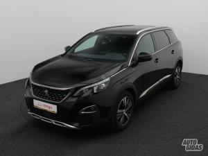 Black Peugeot 5008 2020 in Vilnius, with an engine capacity of 1.50 L and mileage of 129 thousand km for 18999 €, photo  on AUTOMOTO.COM.LV