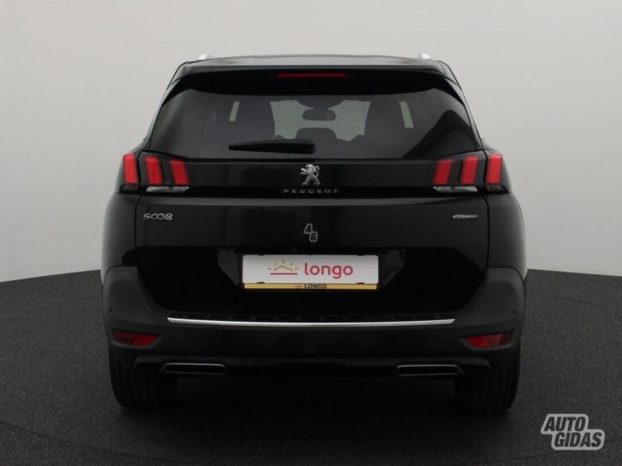 Black Peugeot 5008 2020 in Vilnius, with an engine capacity of 1.50 L and mileage of 129 thousand km for 18999 €, photo 5 on AUTOMOTO.COM.LV