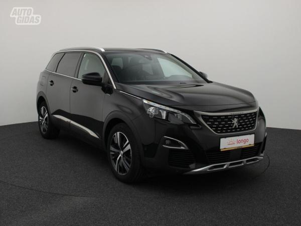 Black Peugeot 5008 2020 in Vilnius, with an engine capacity of 1.50 L and mileage of 129 thousand km for 18999 €, photo 10 on AUTOMOTO.COM.LV