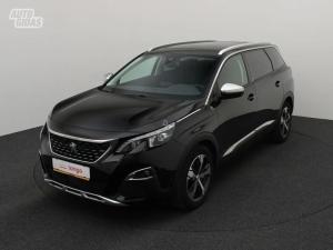 Melns Peugeot 5008 2020 Viļņa, ar dzinēja tilpumu 1.20 L un nobraukumu 125 tūkst. km par 15999 €, foto  vietnē AUTOMOTO.COM.LV