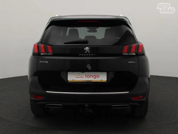 Black Peugeot 5008 2020 in Vilnius, with an engine capacity of 1.20 L and mileage of 143 thousand km for 14499 €, photo 5 on AUTOMOTO.COM.LV
