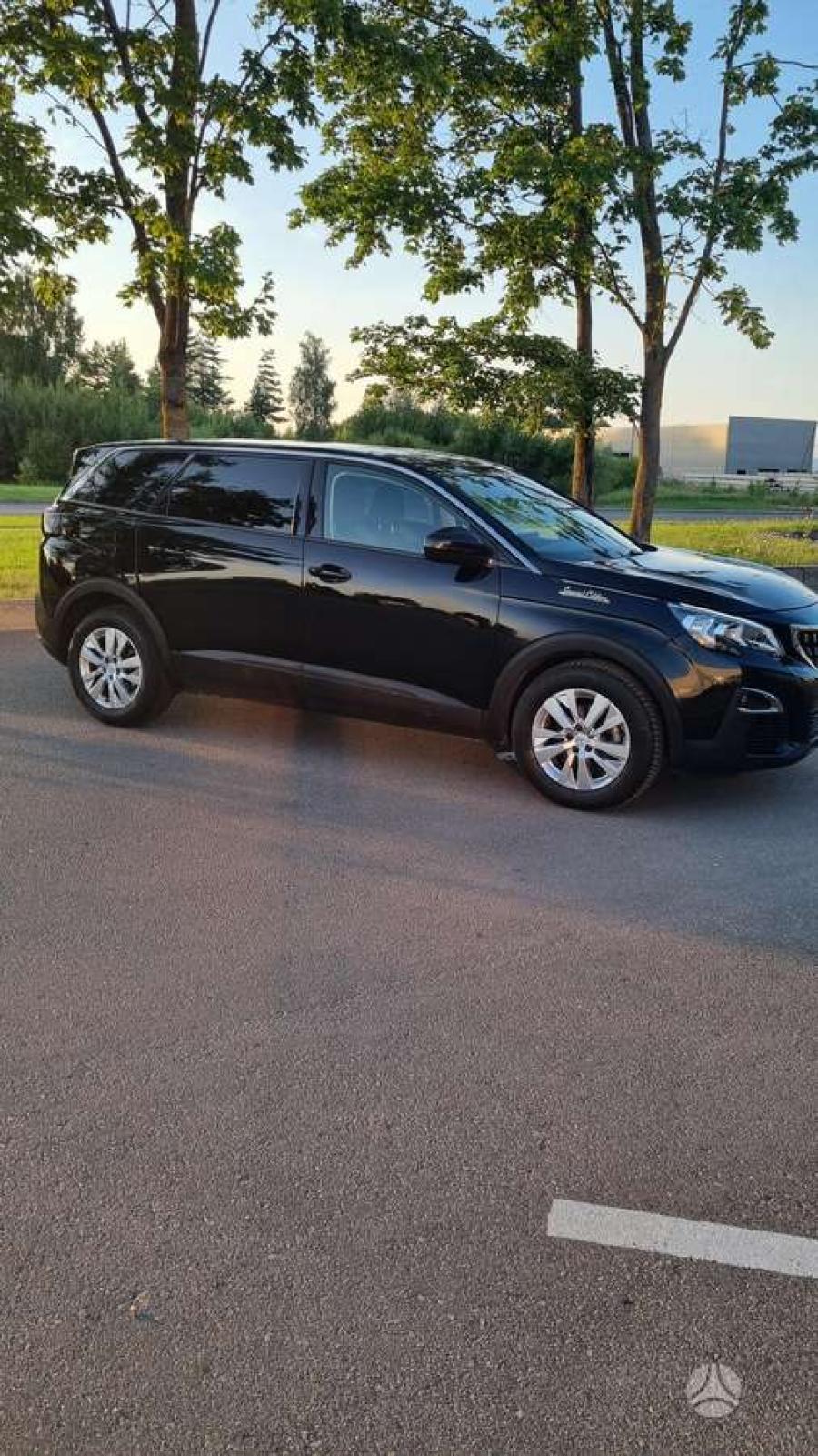 Melns Peugeot 5008 2020 Panevēža, ar dzinēja tilpumu 1.50 L un nobraukumu 252 tūkst. km par 10950 €, foto 5 vietnē AUTOMOTO.COM.LV