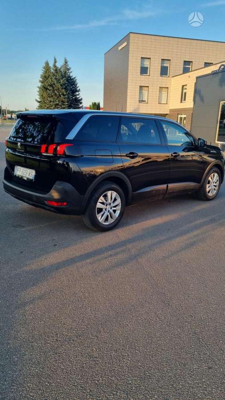 Melns Peugeot 5008 2020 Panevēža, ar dzinēja tilpumu 1.50 L un nobraukumu 252 tūkst. km par 10950 €, foto 7 vietnē AUTOMOTO.COM.LV