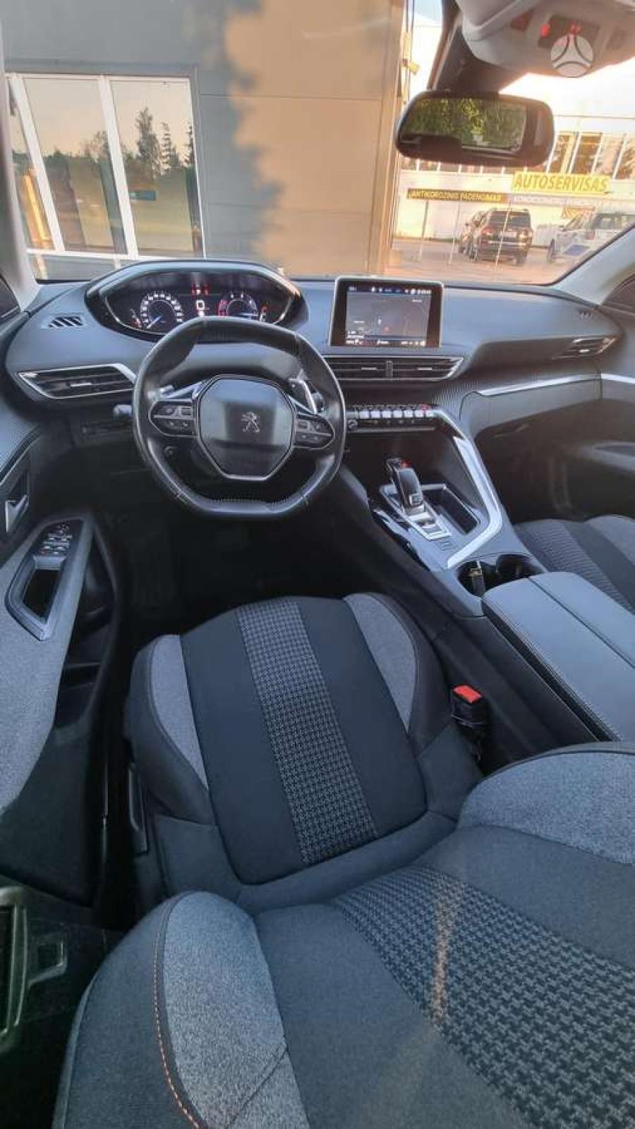 Melns Peugeot 5008 2020 Panevēža, ar dzinēja tilpumu 1.50 L un nobraukumu 252 tūkst. km par 10950 €, foto 15 vietnē AUTOMOTO.COM.LV