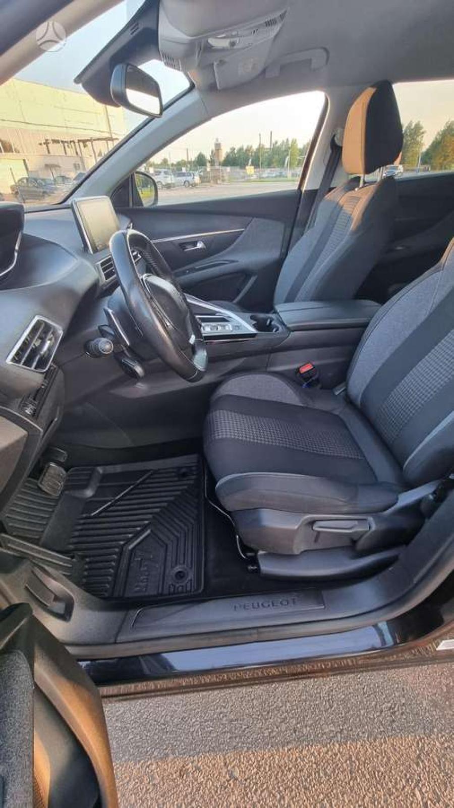 Melns Peugeot 5008 2020 Panevēža, ar dzinēja tilpumu 1.50 L un nobraukumu 252 tūkst. km par 10950 €, foto 17 vietnē AUTOMOTO.COM.LV