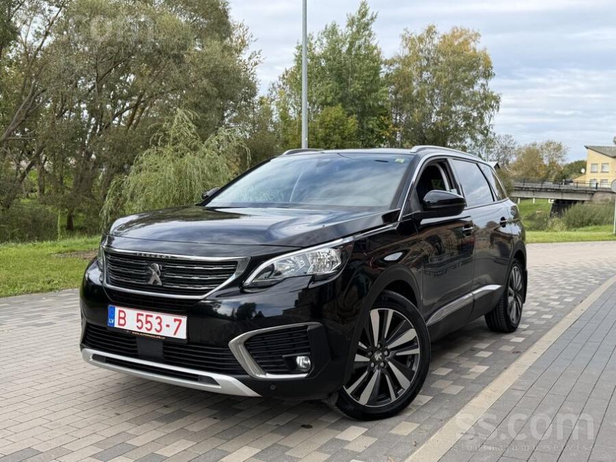 Melns Peugeot 5008 2020 Rēzekne, ar dzinēja tilpumu 1.20 L un nobraukumu 139 tūkst. km par 10990 €, foto 3 vietnē AUTOMOTO.COM.LV