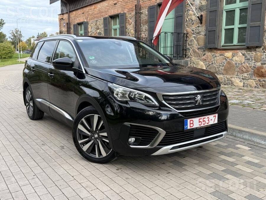 Melns Peugeot 5008 2020 Rēzekne, ar dzinēja tilpumu 1.20 L un nobraukumu 139 tūkst. km par 10990 €, foto 4 vietnē AUTOMOTO.COM.LV