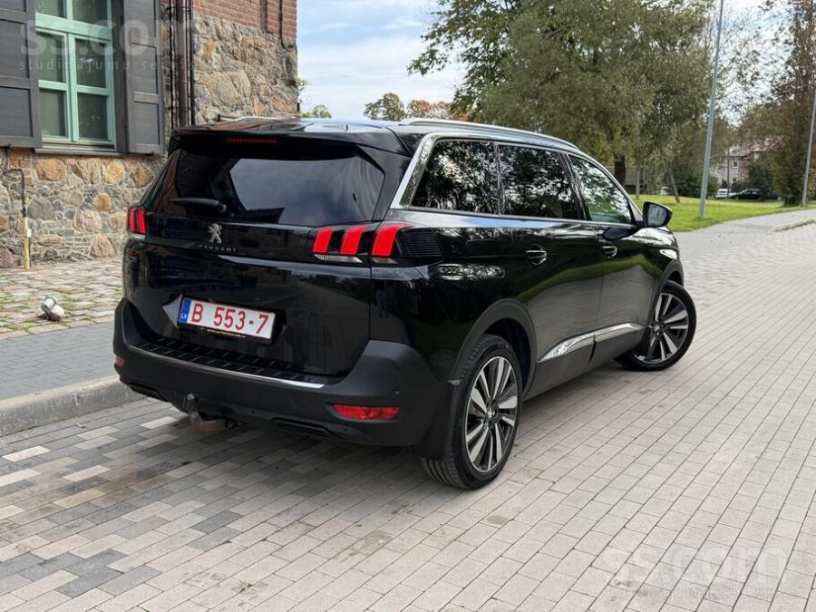 Melns Peugeot 5008 2020 Rēzekne, ar dzinēja tilpumu 1.20 L un nobraukumu 139 tūkst. km par 10990 €, foto 7 vietnē AUTOMOTO.COM.LV