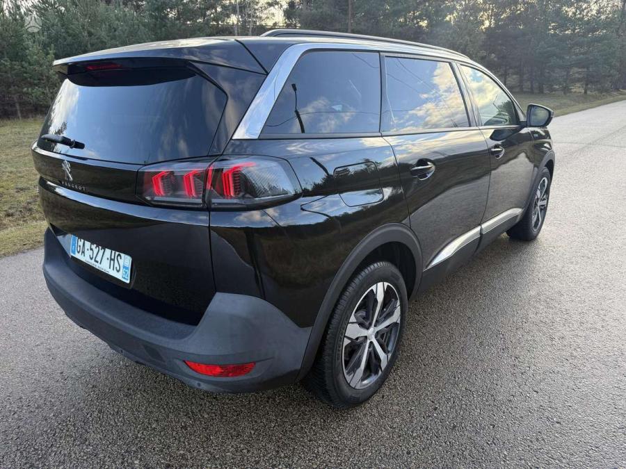 Melns Peugeot 5008 2021 Kauņa, ar dzinēja tilpumu 1.20 L un nobraukumu 130 tūkst. km par 13800 €, foto 5 vietnē AUTOMOTO.COM.LV