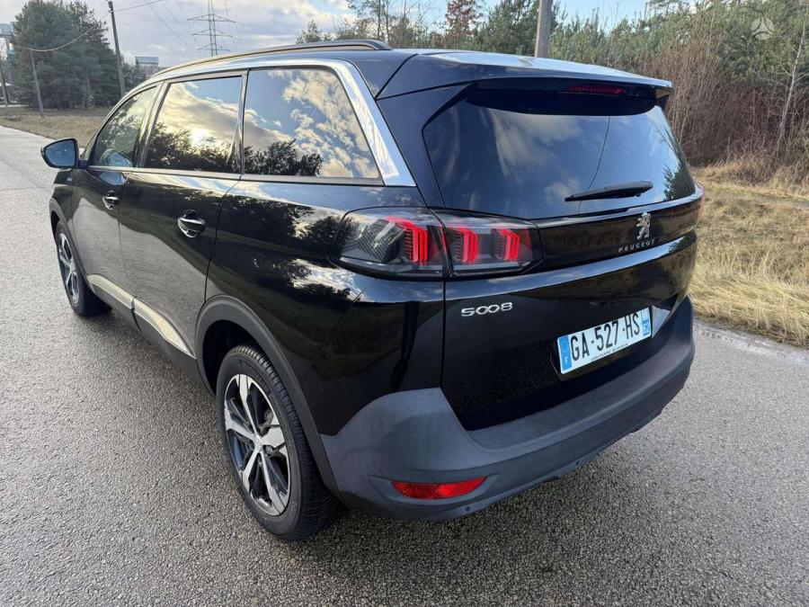 Melns Peugeot 5008 2021 Kauņa, ar dzinēja tilpumu 1.20 L un nobraukumu 130 tūkst. km par 13800 €, foto 8 vietnē AUTOMOTO.COM.LV