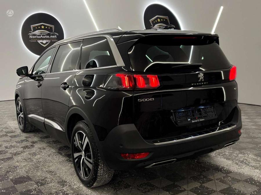 Black Peugeot 5008 2021 in Marijampole, with an engine capacity of 2.00 L and mileage of 297 thousand km for 13999 €, photo 35 on AUTOMOTO.COM.LV