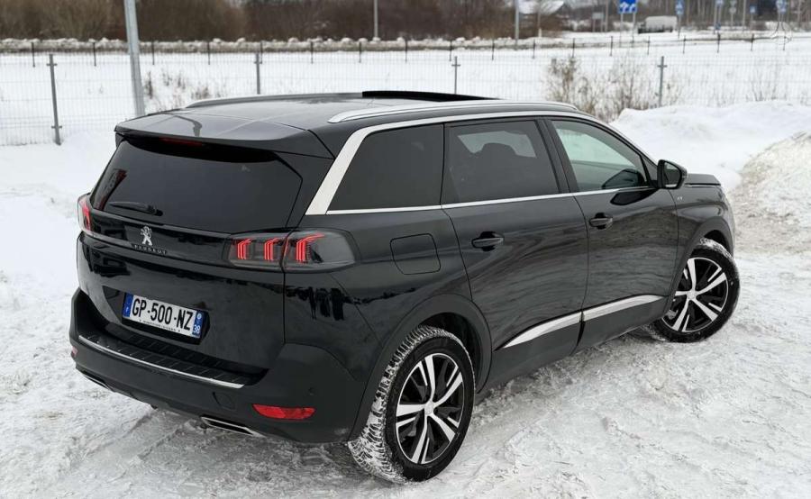 Black Peugeot 5008 2021 in Taurage, with an engine capacity of 2.00 L and mileage of 232 thousand km for 16500 €, photo 18 on AUTOMOTO.COM.LV