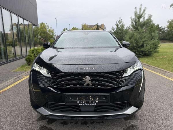 Melns Peugeot 5008 2021 Kauņa, ar dzinēja tilpumu 1.20 L un nobraukumu 151 tūkst. km par 15300 €, foto 4 vietnē AUTOMOTO.COM.LV