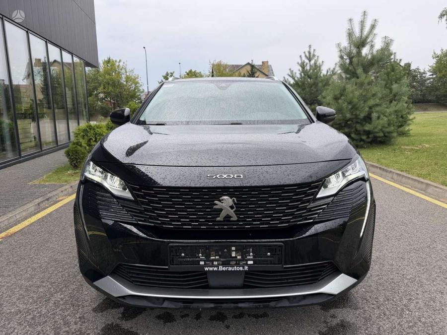 Black Peugeot 5008 2021 in Kaunas, with an engine capacity of 1.20 L and mileage of 151 thousand km for 15300 €, photo 5 on AUTOMOTO.COM.LV