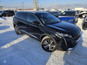Black Peugeot 5008 2022 in Vilnius, with an engine capacity of 1.20 L and mileage of 134 thousand km for 16698 €, photo  on AUTOMOTO.COM.LV