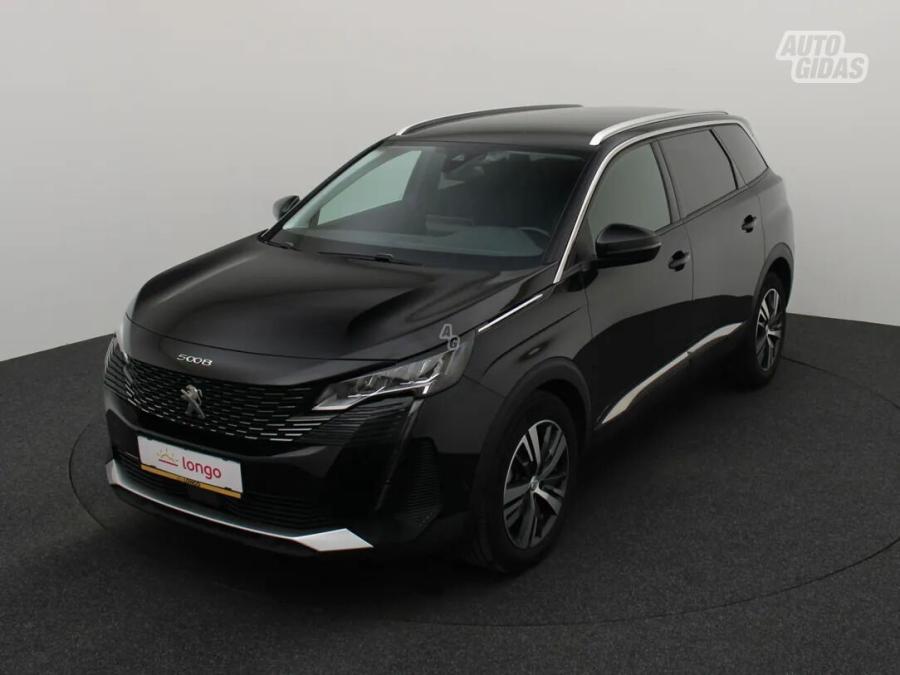 Melns Peugeot 5008 2022 Viļņa, ar dzinēja tilpumu 1.20 L un nobraukumu 131 tūkst. km par 17999 €, foto 1 vietnē AUTOMOTO.COM.LV