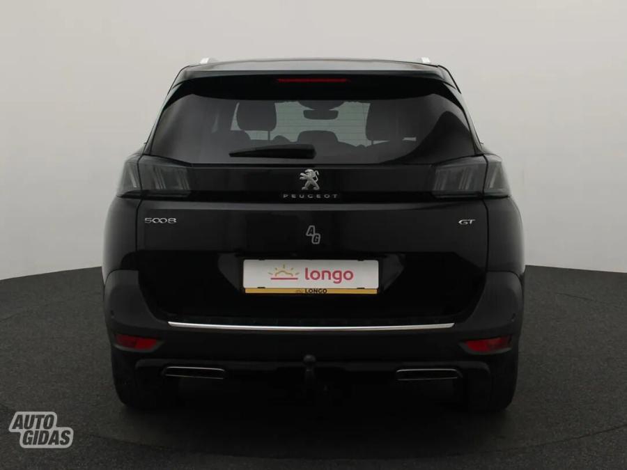 Black Peugeot 5008 2022 in Vilnius, with an engine capacity of 1.50 L and mileage of 180 thousand km for 19599 €, photo 6 on AUTOMOTO.COM.LV