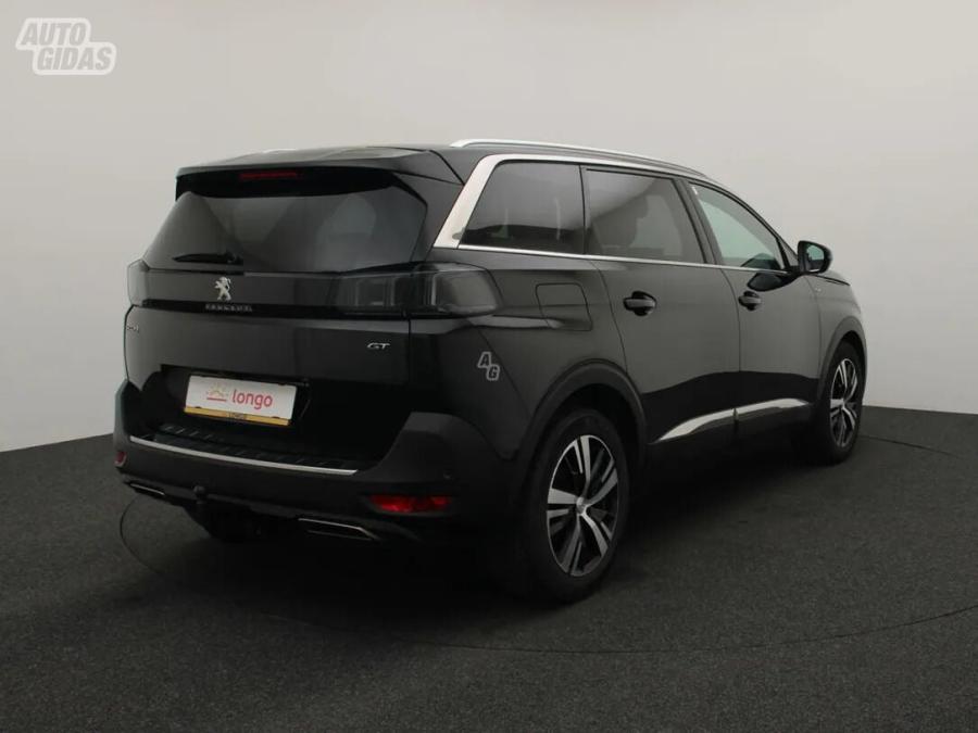 Black Peugeot 5008 2022 in Vilnius, with an engine capacity of 1.50 L and mileage of 180 thousand km for 19599 €, photo 9 on AUTOMOTO.COM.LV